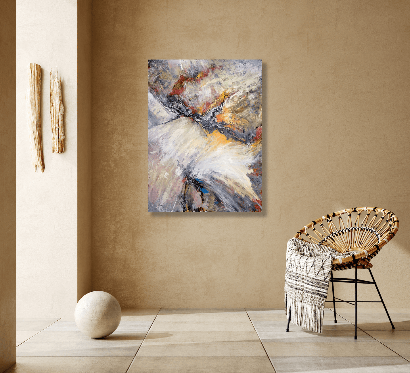 Bird in Flight Artist Enhanced Canvas Print – John Beard Collection