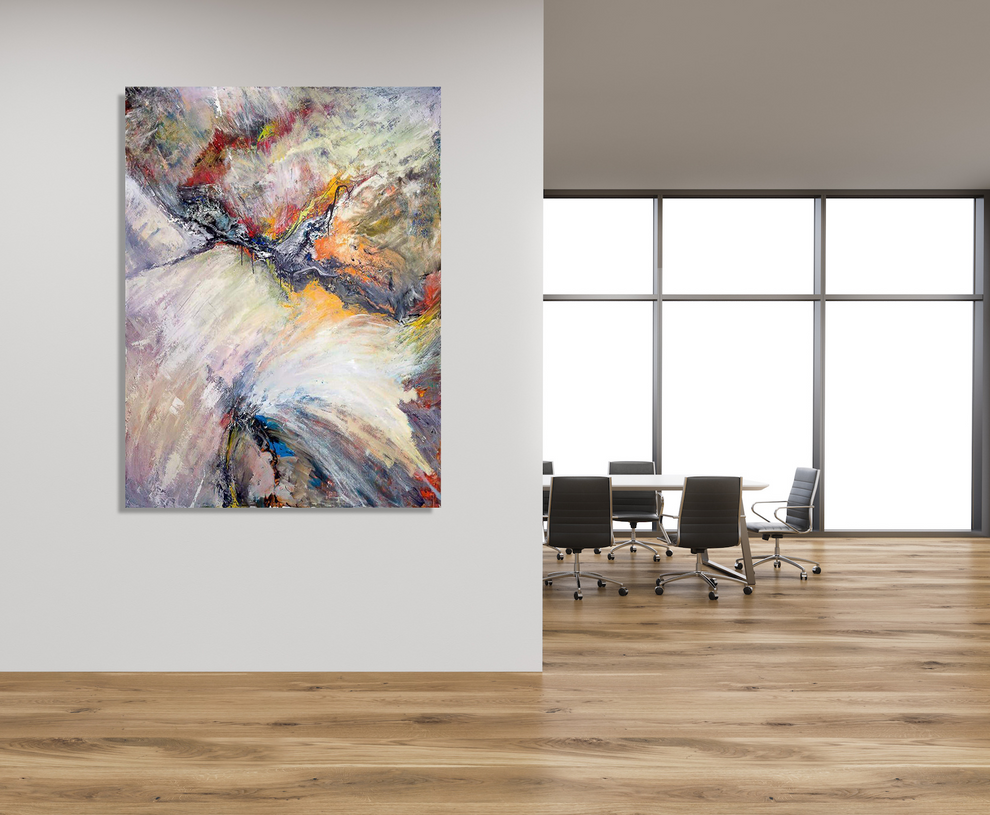 Bird in Flight Artist Enhanced Canvas Print – John Beard Collection